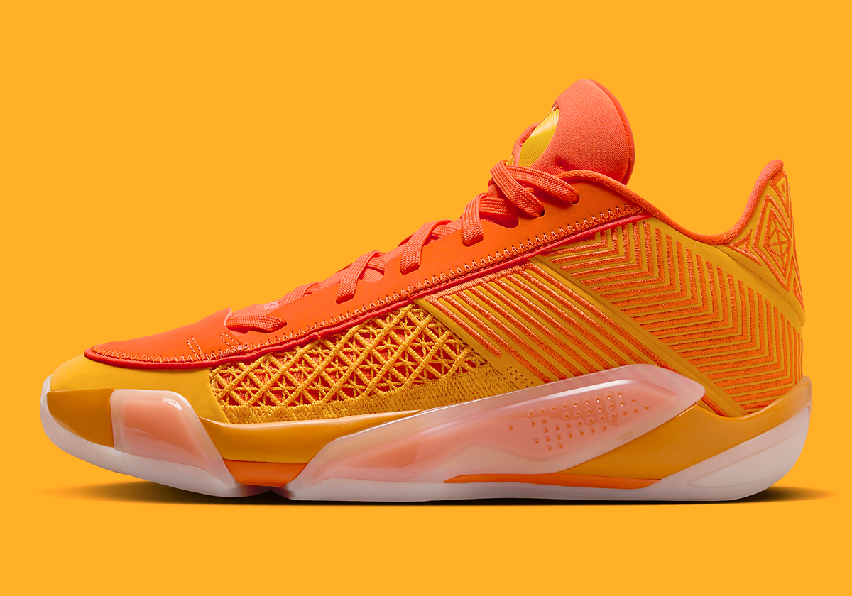 Air Jordan 38 Low "Taxi/Safety Orange" FV3945-700 | SneakerNews.com