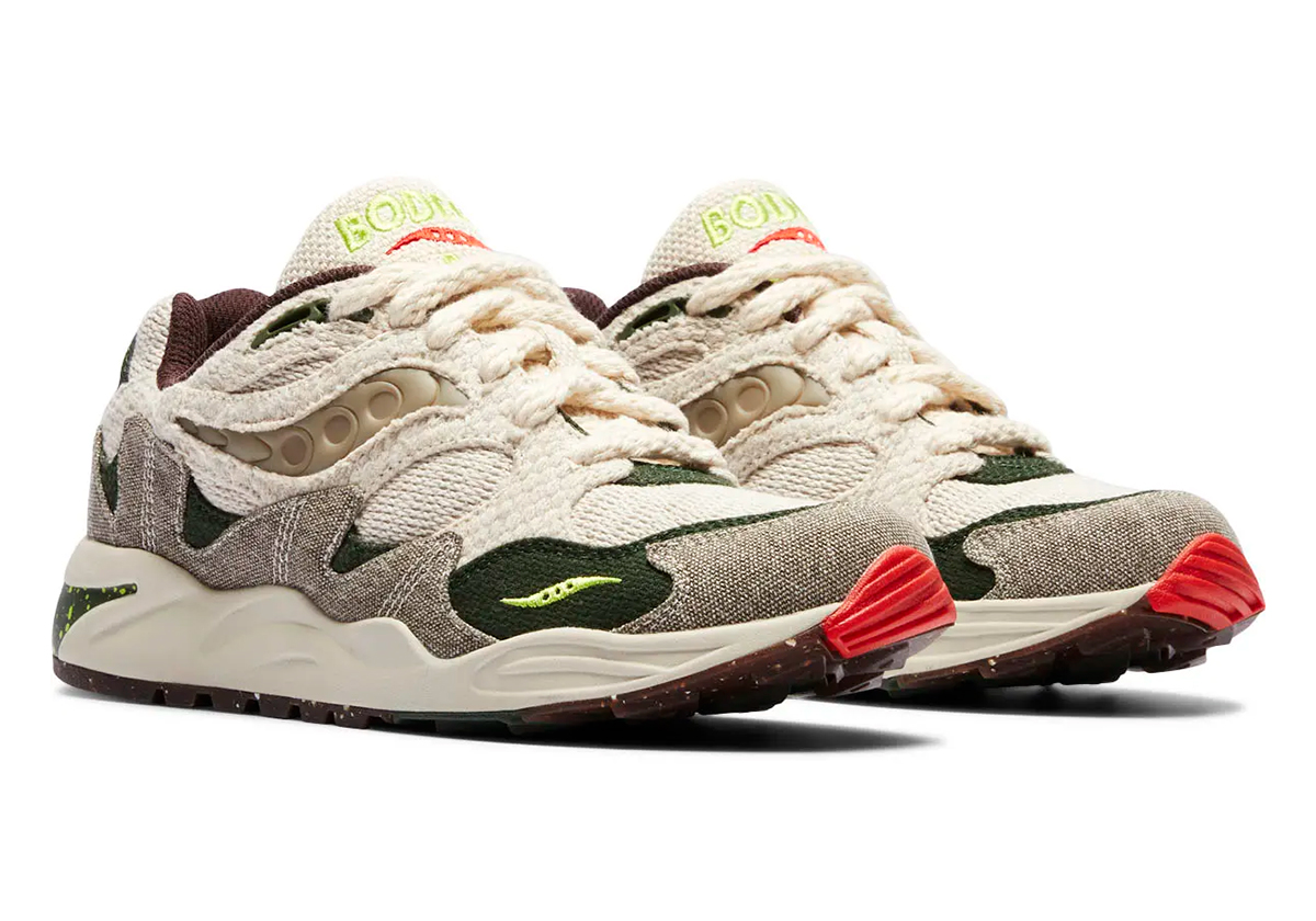 Bodega x Saucony Grid Shadow 2 "Jaunt Woven" S70830-1 | SneakerNews.com