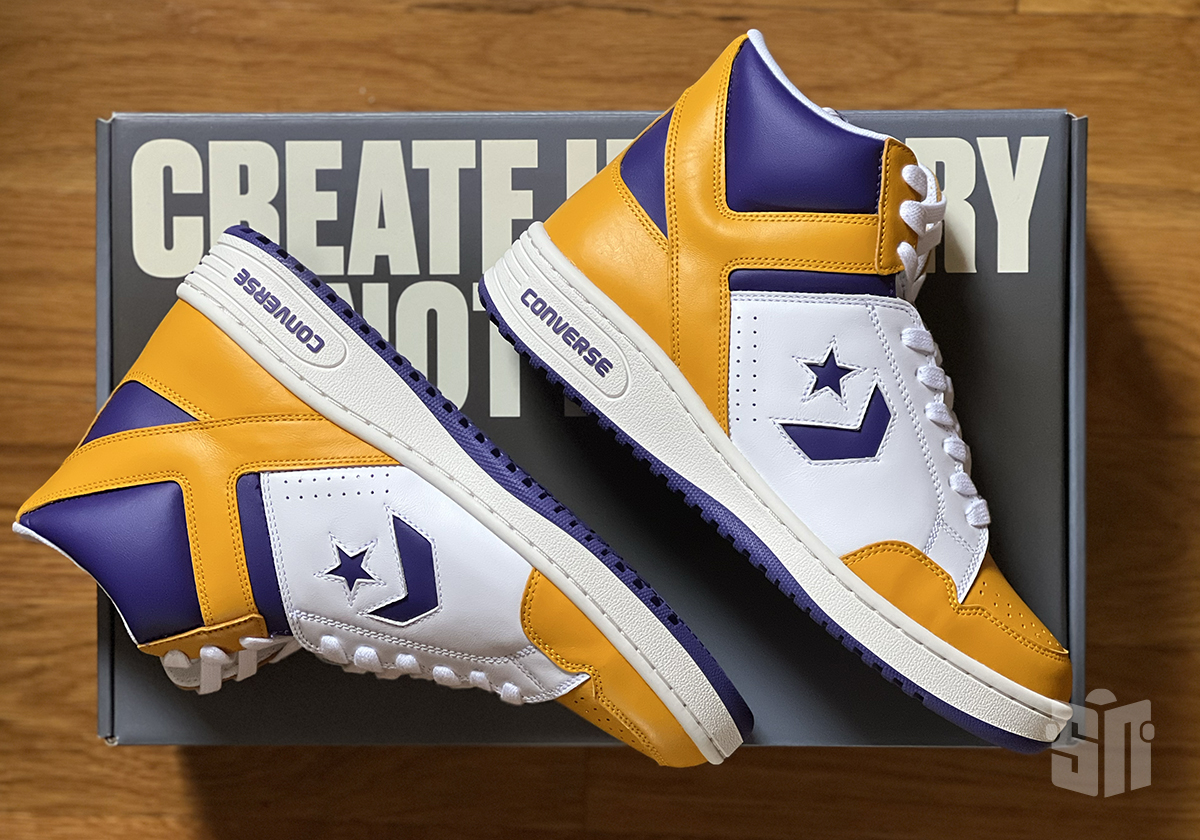 Converse Weapon "Lakers" 2024 Release Info | SneakerNews.com