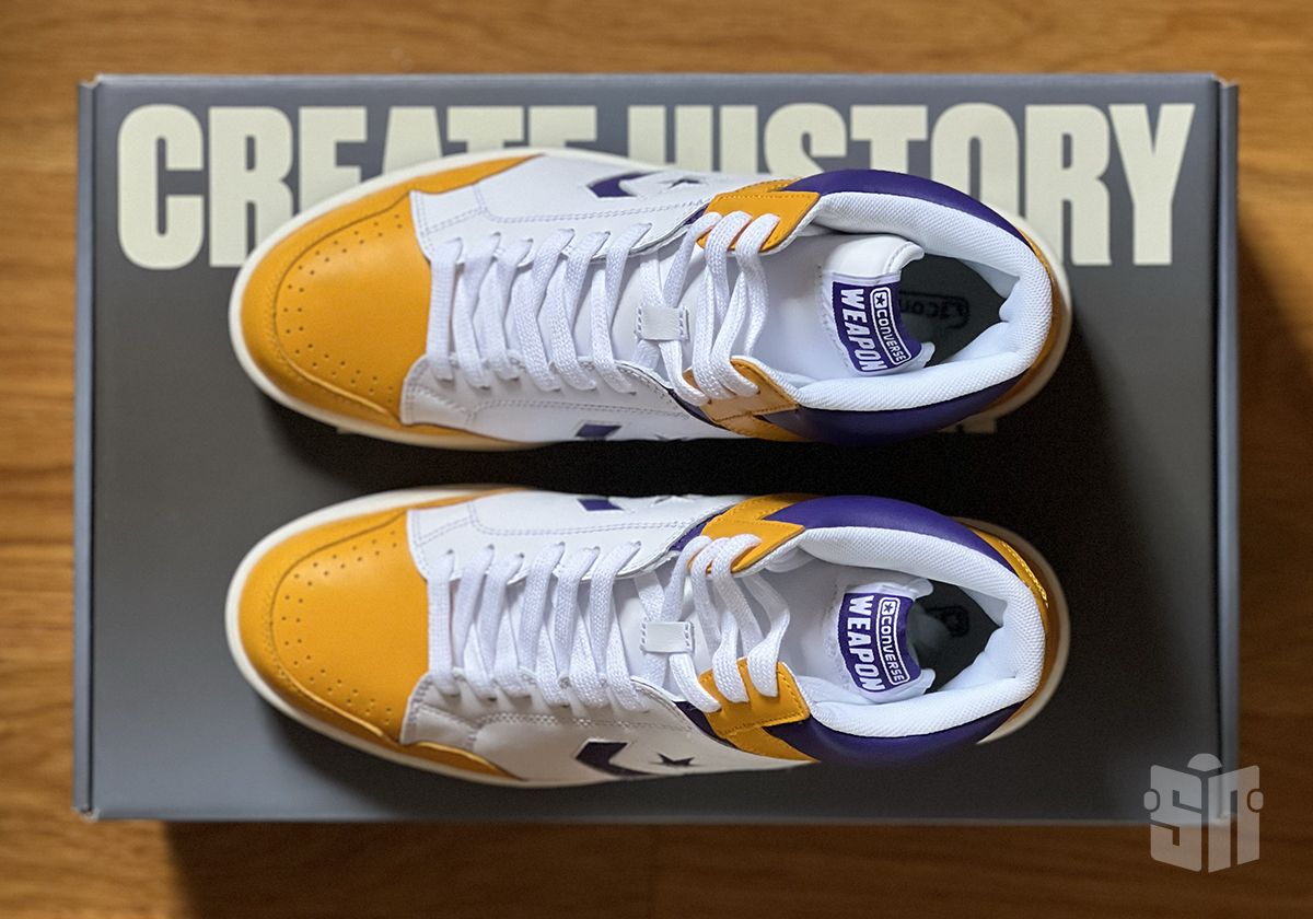 Converse Weapon "Lakers" 2024 Release Info | SneakerNews.com