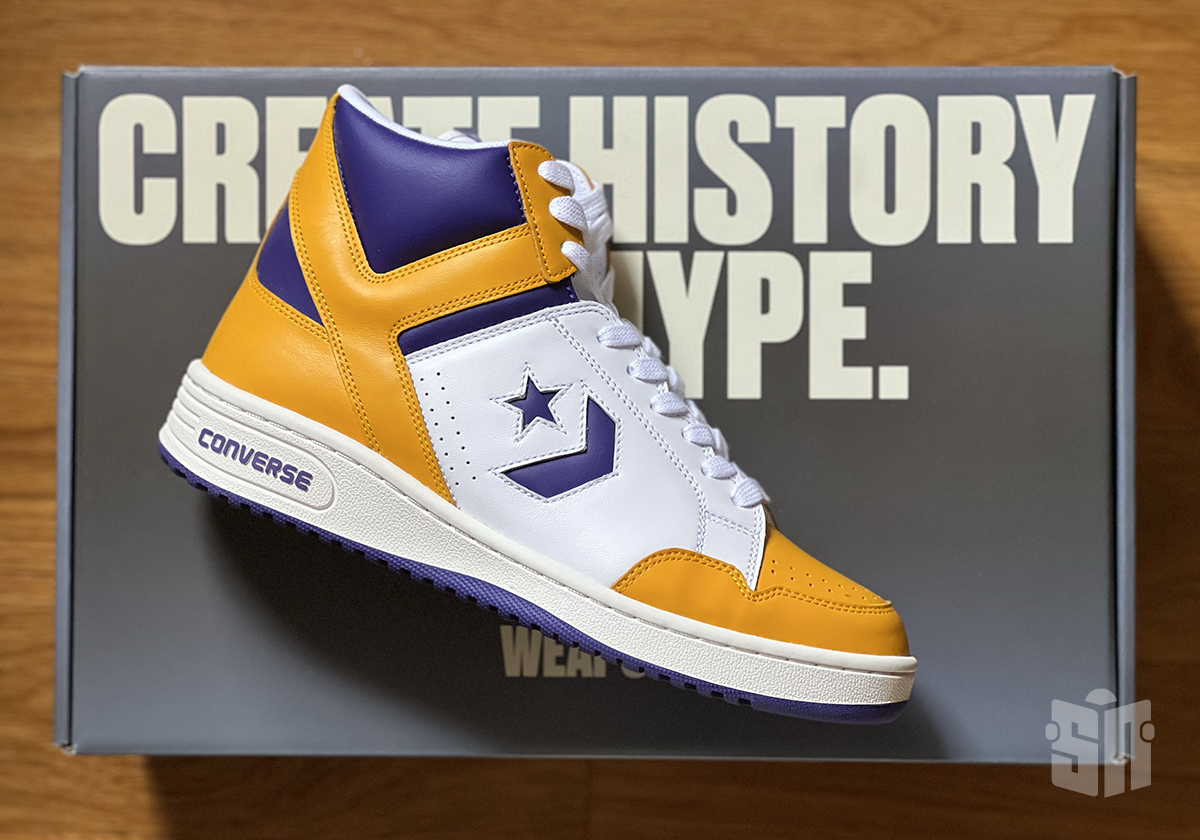 Converse Weapon "Lakers" 2024 Release Info | SneakerNews.com