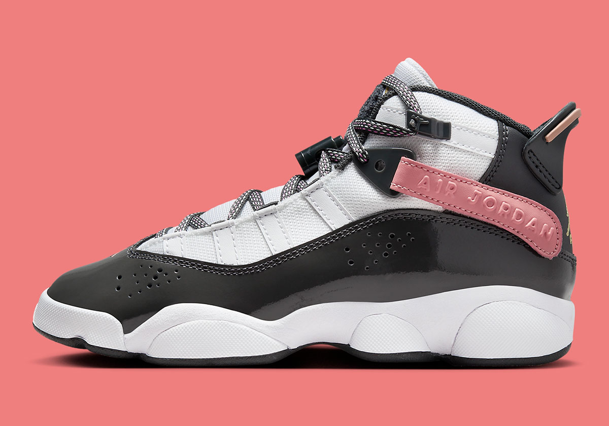 Air Jordan 6 Rings GS "White/Red Stardust" DV3178-101 | SneakerNews.com