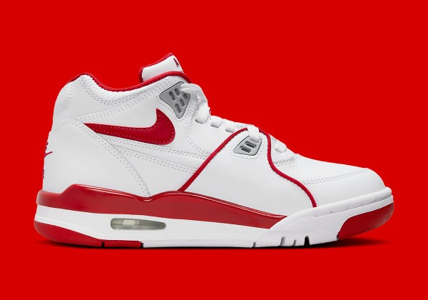 Nike Air Flight 89 GS "White/Red" HF0406-101 | SneakerNews.com