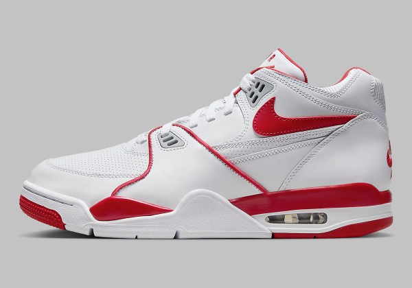 Nike Air Flight 89 GS "White/Red" HF0406-101 | SneakerNews.com