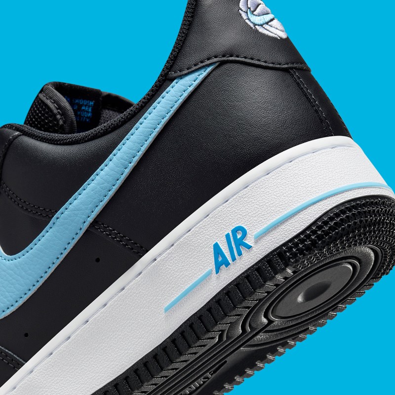Nike Air Force 1 Low "Black/University Blue" HF3839-001 | SneakerNews.com