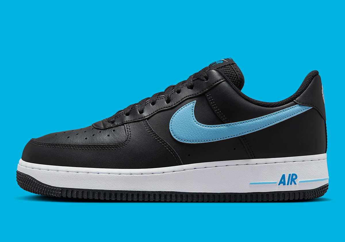 Nike Air Force 1 Low "Black/University Blue" HF3839-001 | SneakerNews.com