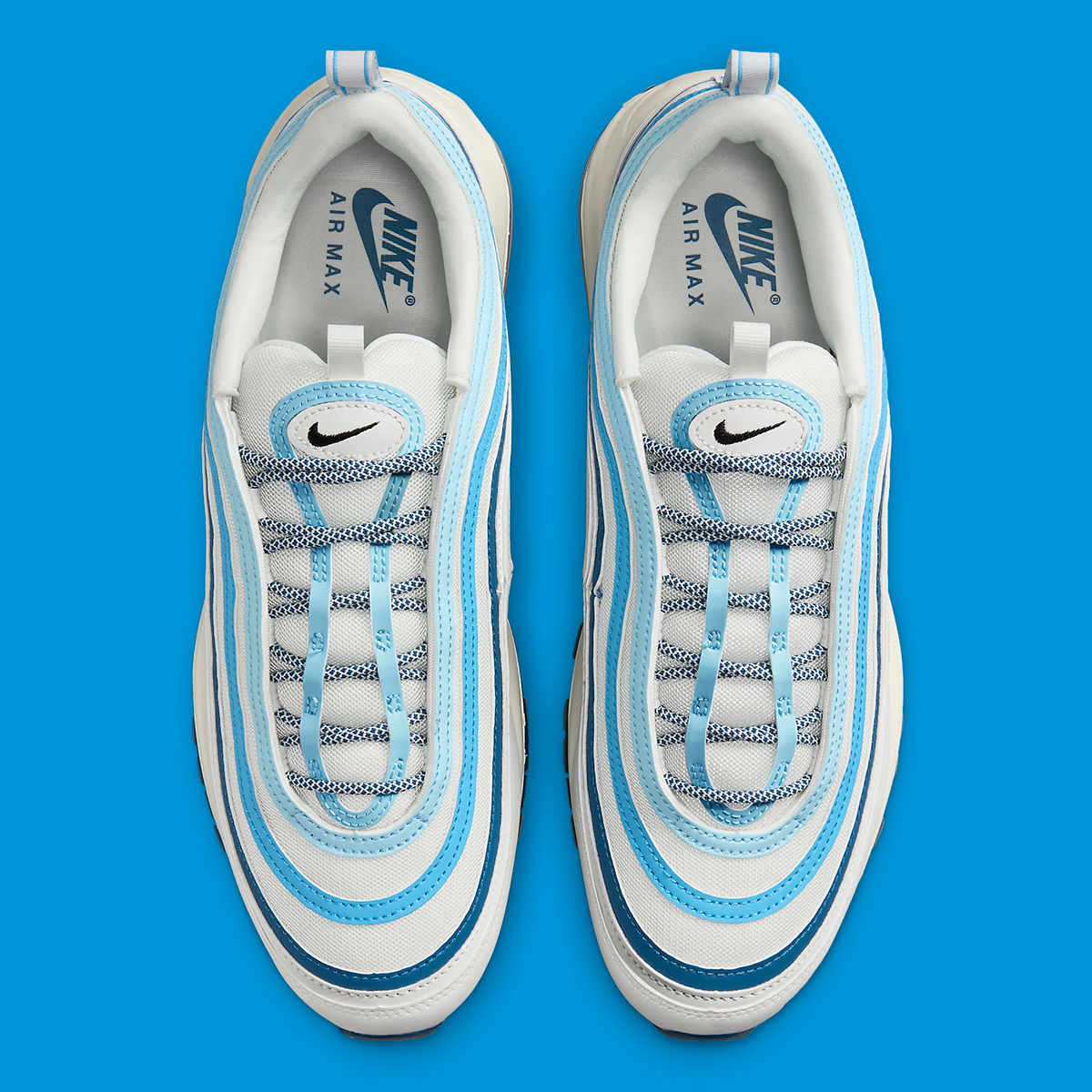 Nike Air Max 97 "White/Glacier Blue/Photo Blue" FN6957-100 ...