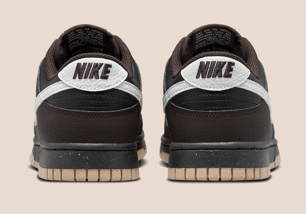 Nike Dunk Low Next Nature "Black/Summit White/Velvet Brown/Khaki ...