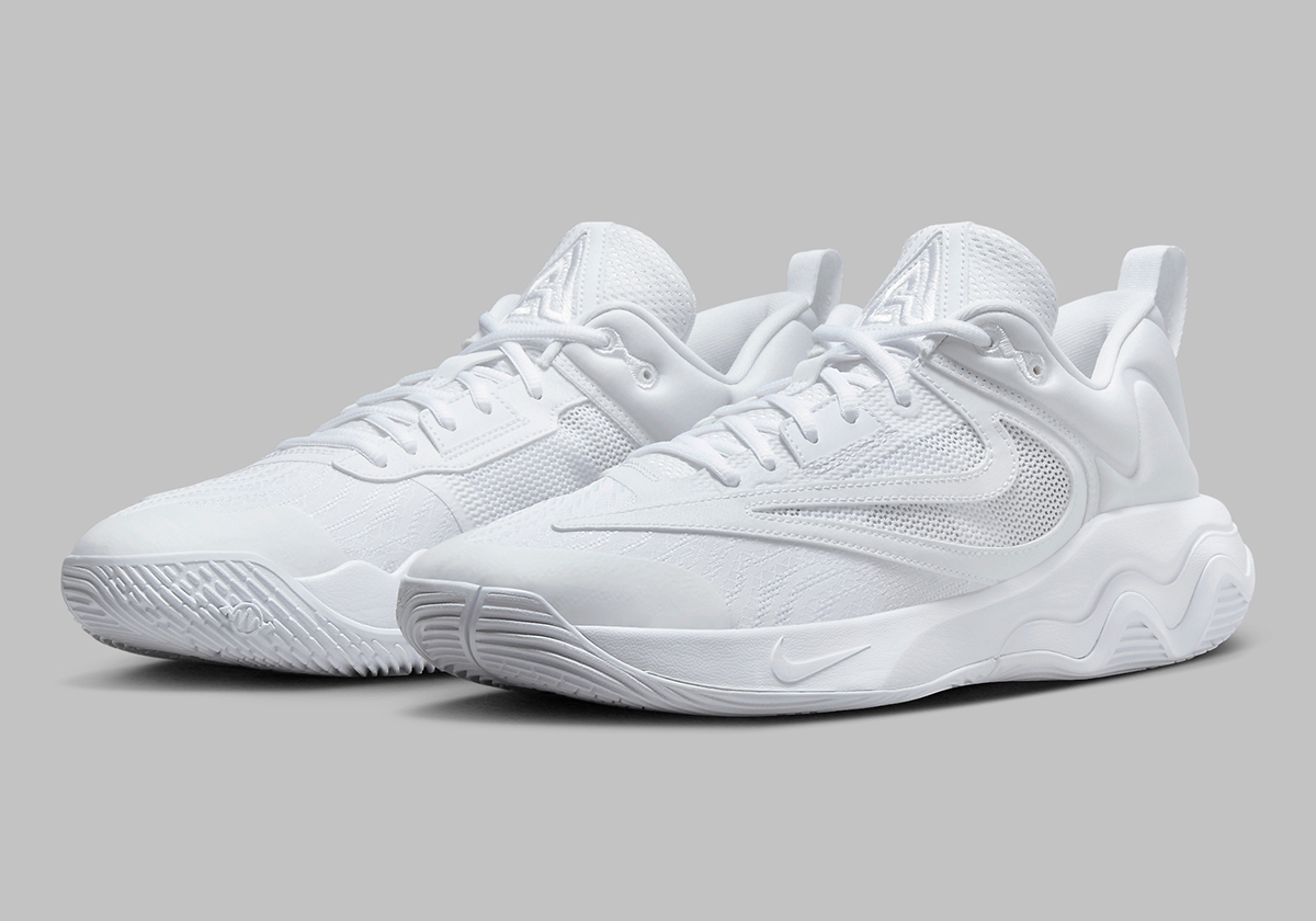 Nike Giannis Immortality 3 "White On White" DZ7533-102 | SneakerNews.com