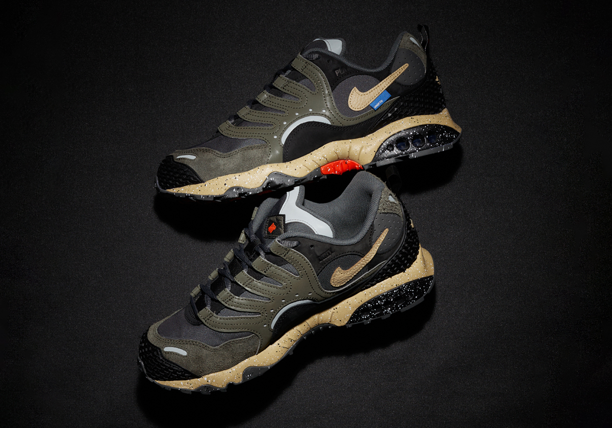 Undefeated Nike Terra Humara "Cargo Khaki" + "Light Menta ...