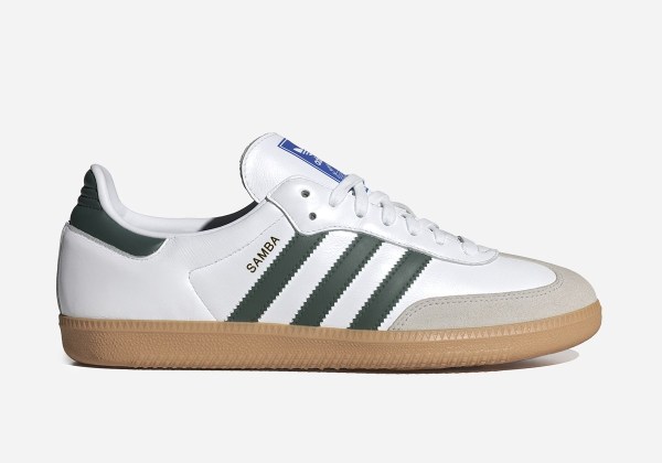 adidas Samba "White Leather/Gum Pack" | SneakerNews.com