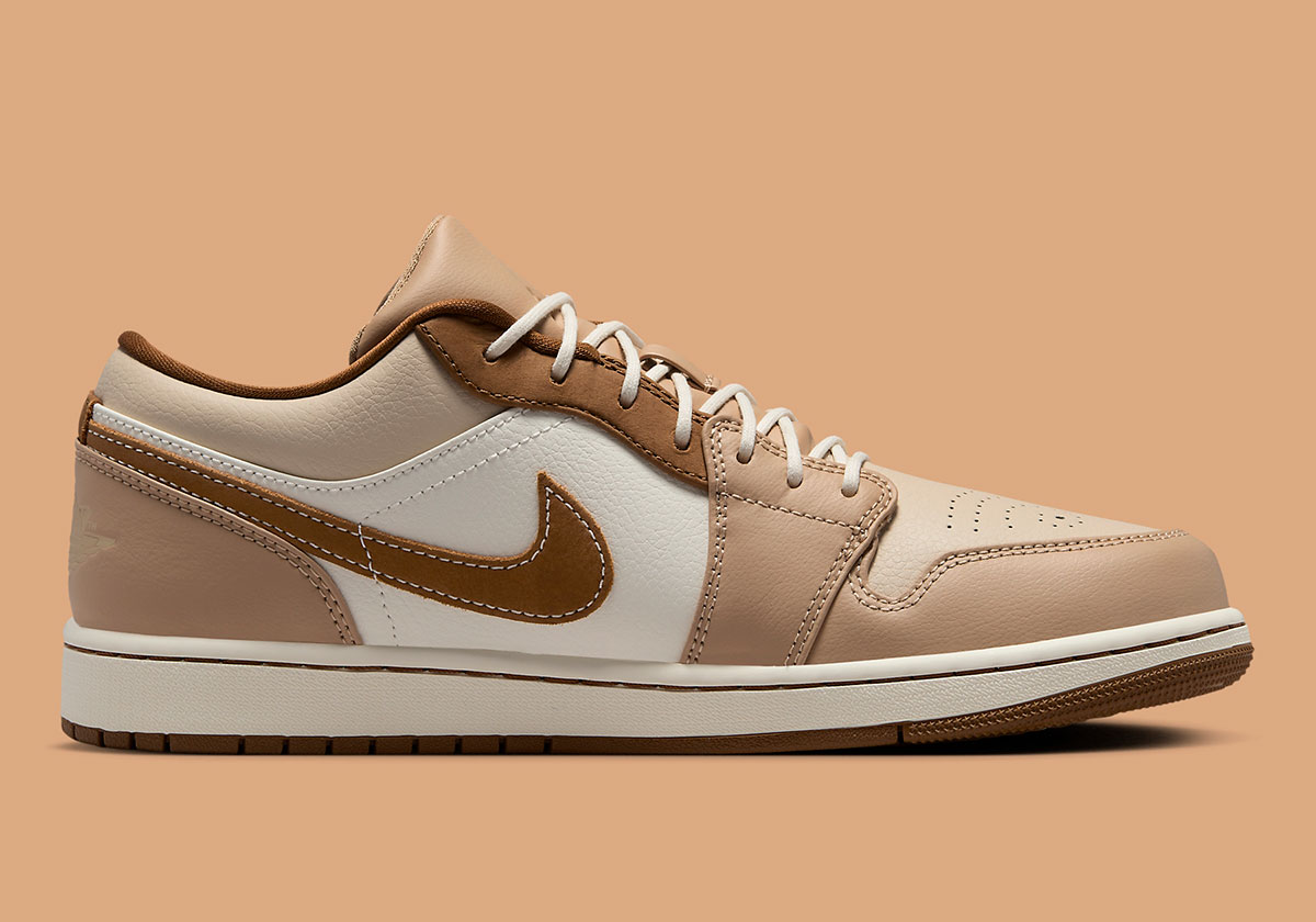 Air Jordan 1 Low Premium "Tan/Brown" HF5753-221 | SneakerNews.com