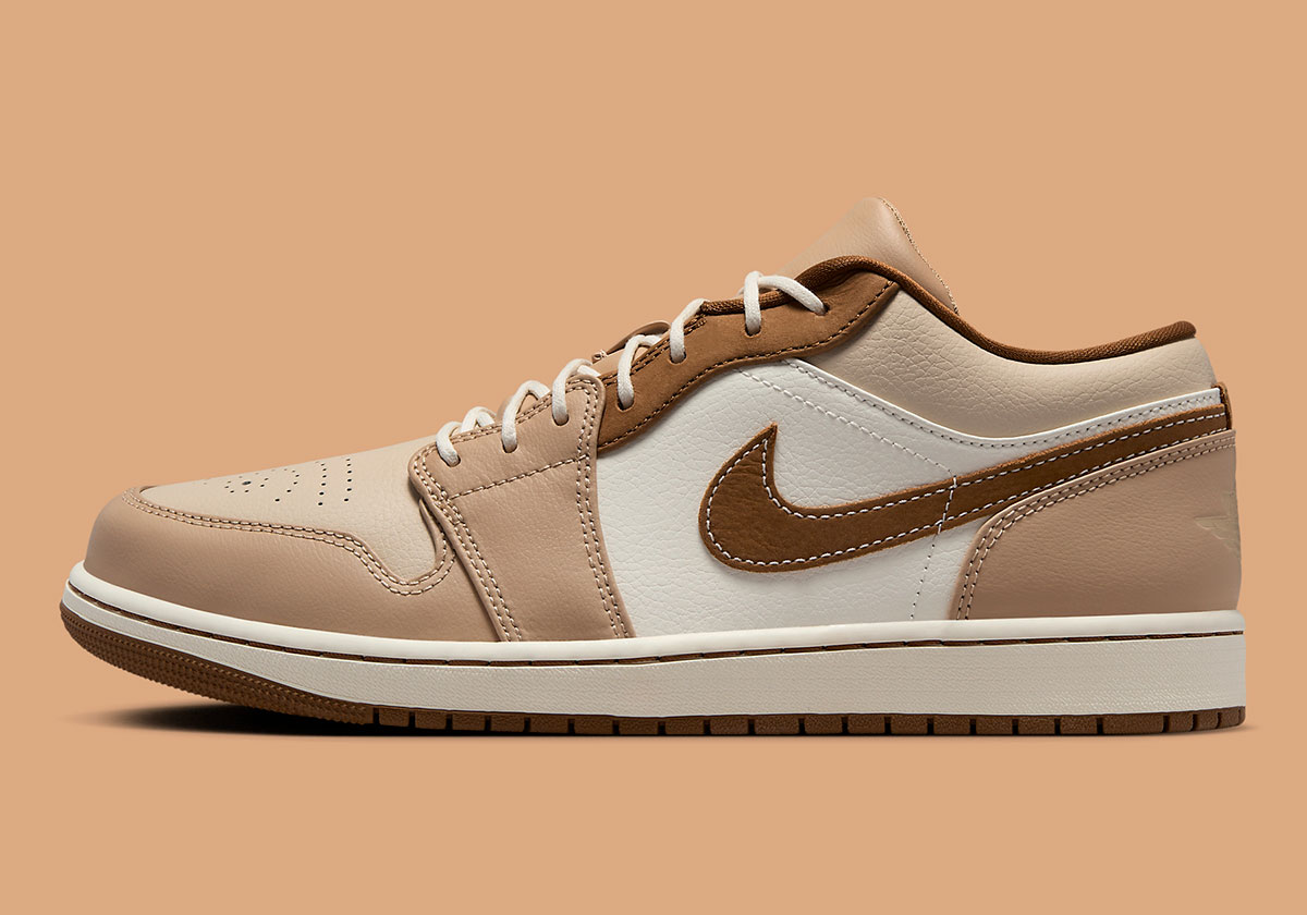 Air Jordan 1 Low Premium "Tan/Brown" HF5753-221 | SneakerNews.com