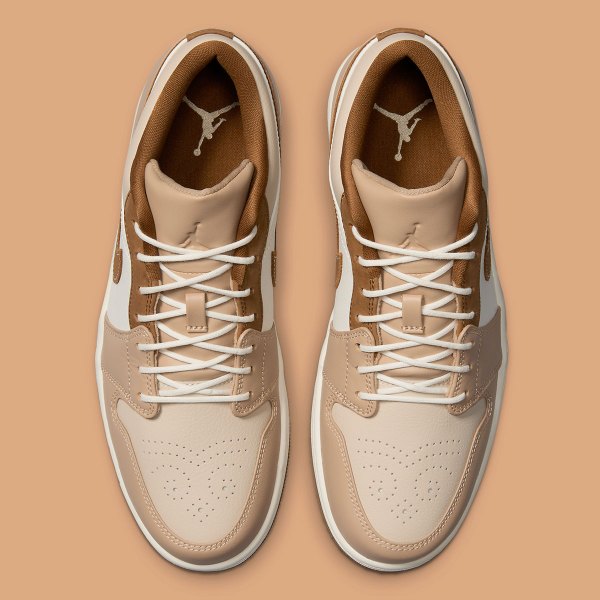 Air Jordan 1 Low Premium "Tan/Brown" HF5753-221 | SneakerNews.com