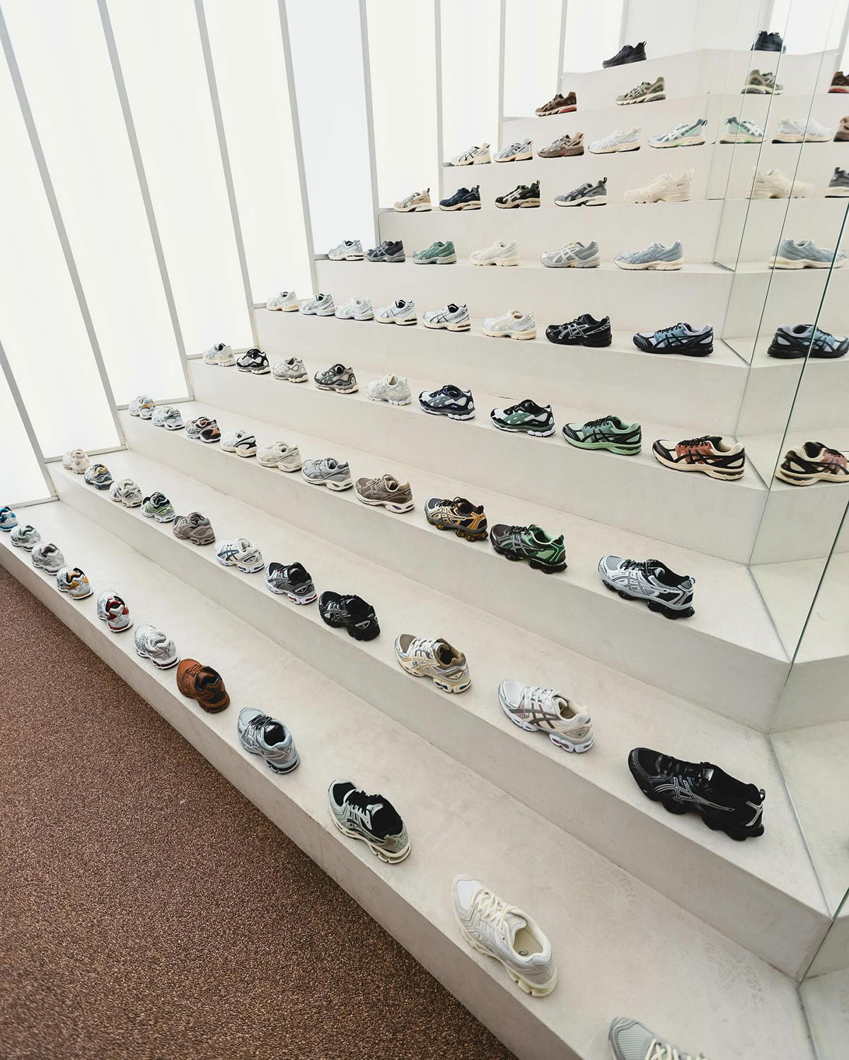 ASICS Store Display At Shinzo Paris | SneakerNews.com