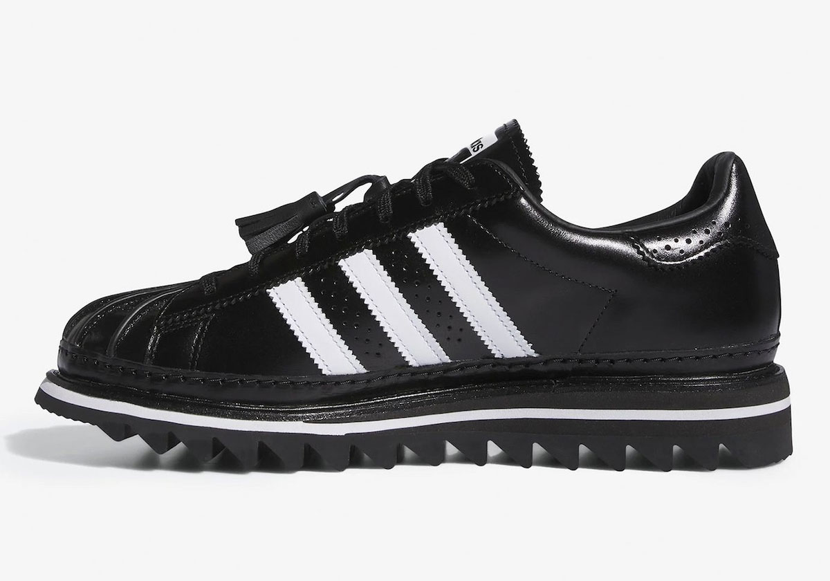 CLOT x adidas Superstar "Core Black/Cloud White" IH5953 | SneakerNews.com