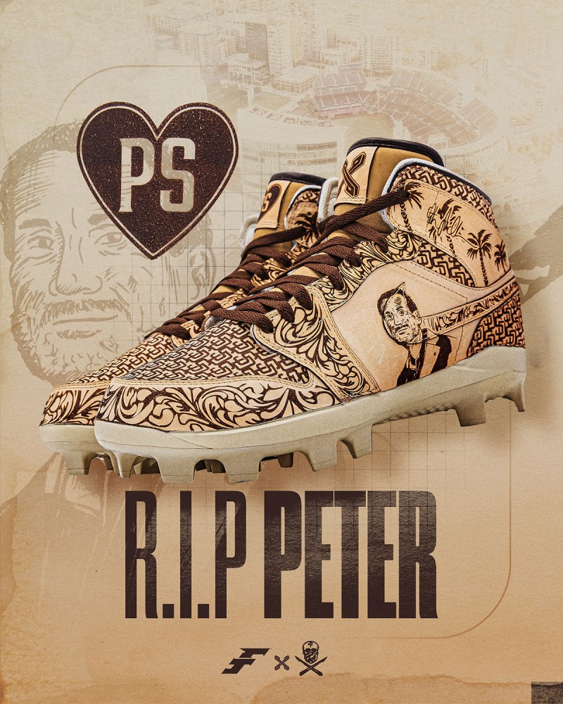 Fernando Tatis Jr. Honors Late Padres Owner With Air Jordan 1 Cleats | SneakerNews.com