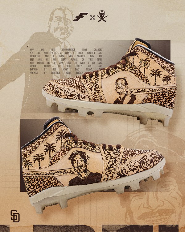 Fernando Tatis Jr. Honors Late Padres Owner With Air Jordan 1 Cleats ...