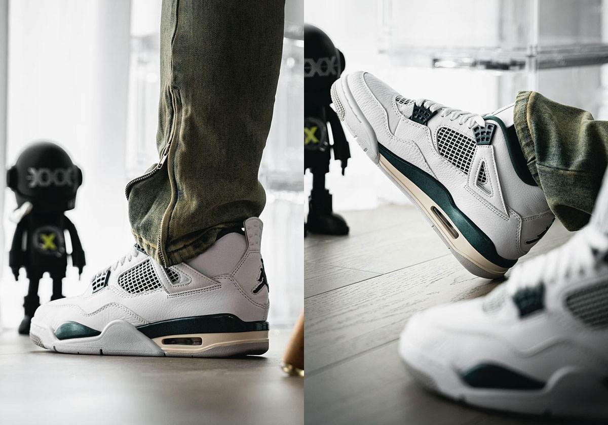 Air Jordan 4 "Oxidized Green" FQ8138-103 | SneakerNews.com