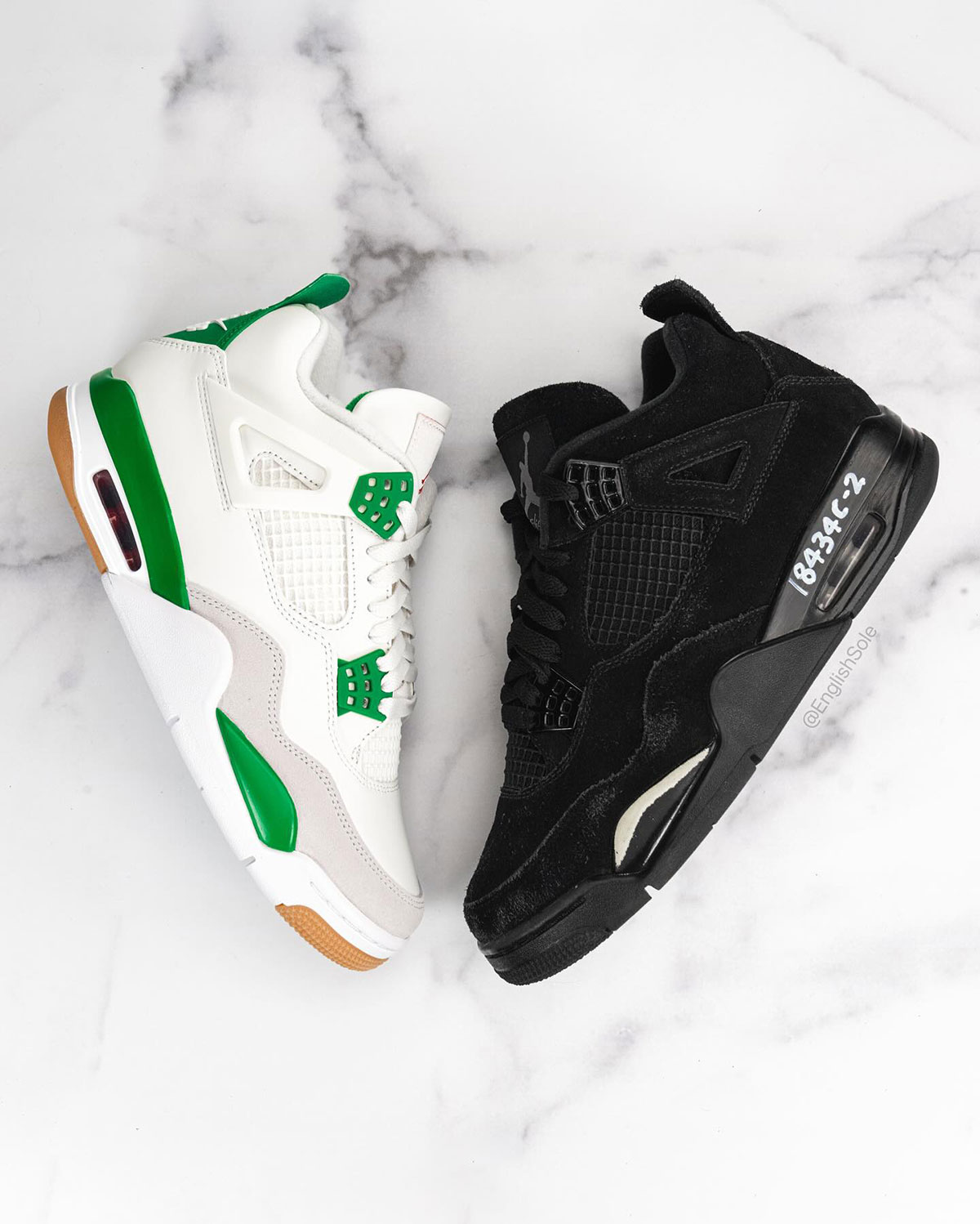 Air Jordan 4 SB "Black" Sample | SneakerNews.com