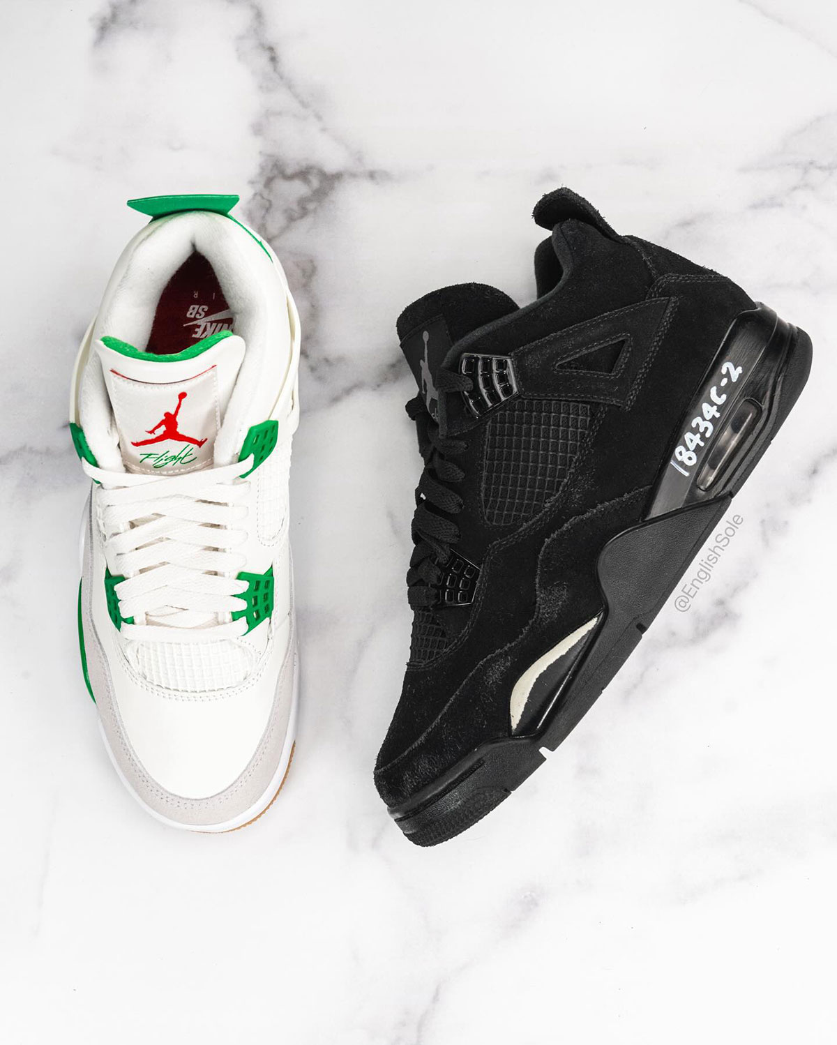 Air Jordan 4 SB "Black" Sample | SneakerNews.com