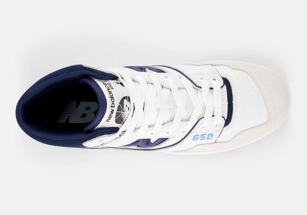 New Balance 650 "White/Navy/University Blue" BB650REA | SneakerNews.com