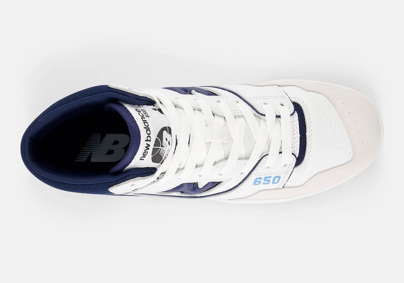 New Balance 650 "White/Navy/University Blue" BB650REA | SneakerNews.com