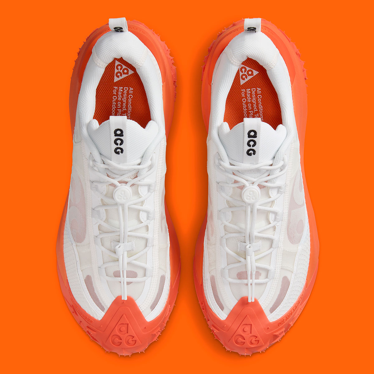 Nike ACG Mountain Fly Low 2 "White/Orange" DV7903-100 | SneakerNews.com