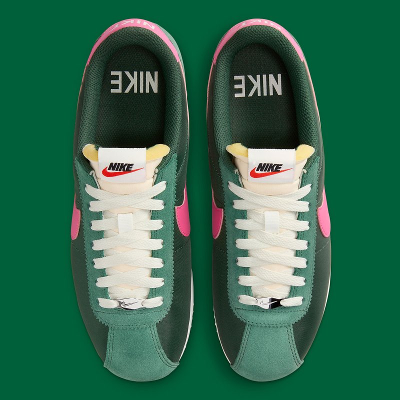 Nike Cortez "Fir/Pinksicle" HF9994-300 | SneakerNews.com