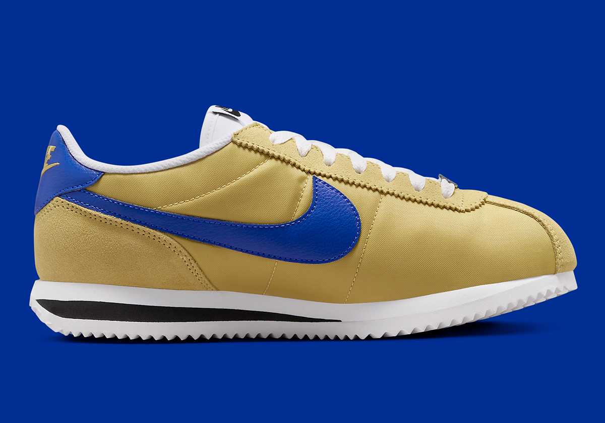 Nike Cortez "Gold/Royal Blue" DZ2795-701 | SneakerNews.com