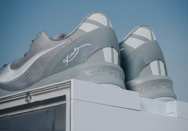 Detailed Look At The Nike Kobe 8 Protro "Wolf Grey" | SneakerNews.com