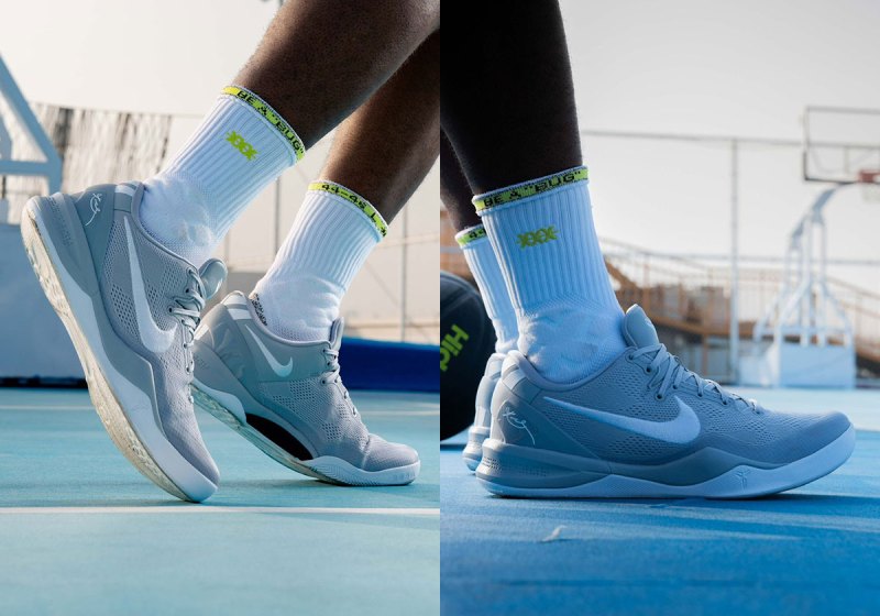 Detailed Look At The Nike Kobe 8 Protro "Wolf Grey" | SneakerNews.com