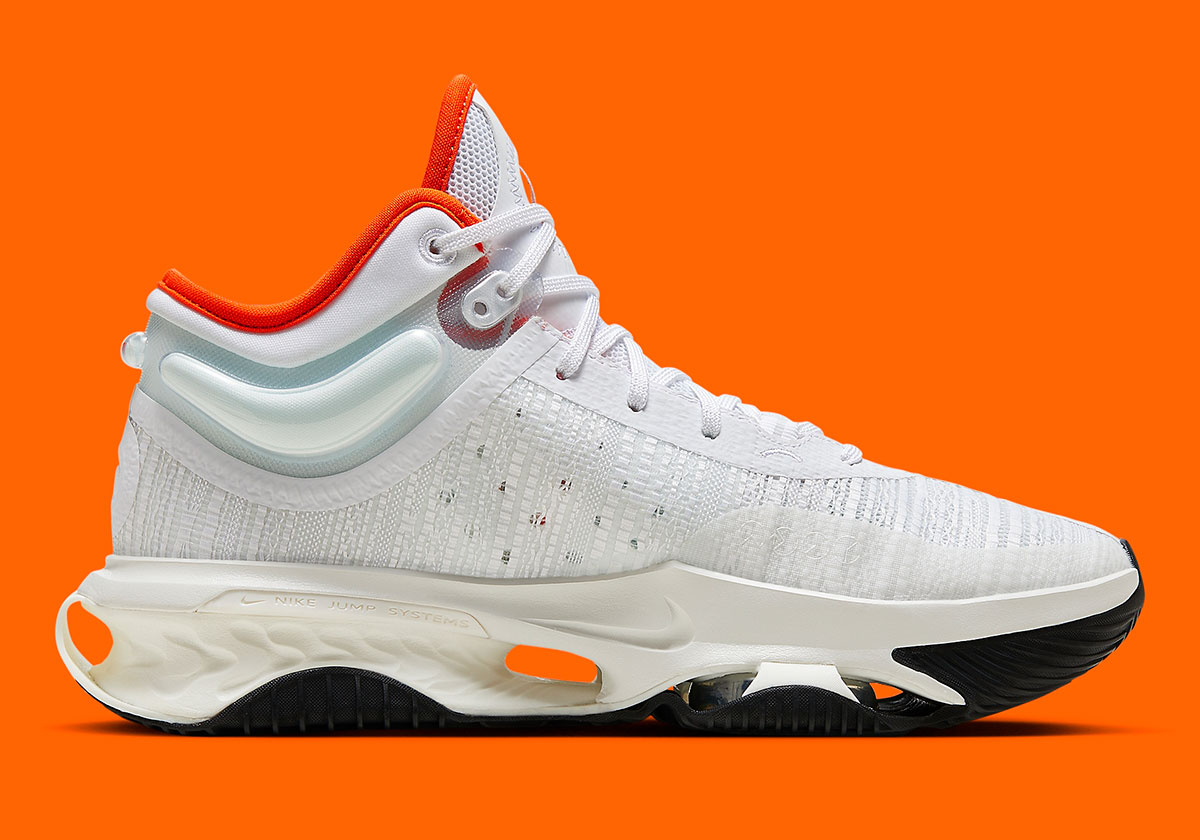 Nike Zoom GT Jump 2 "White/Black/Orange" DJ9431-104 | SneakerNews.com