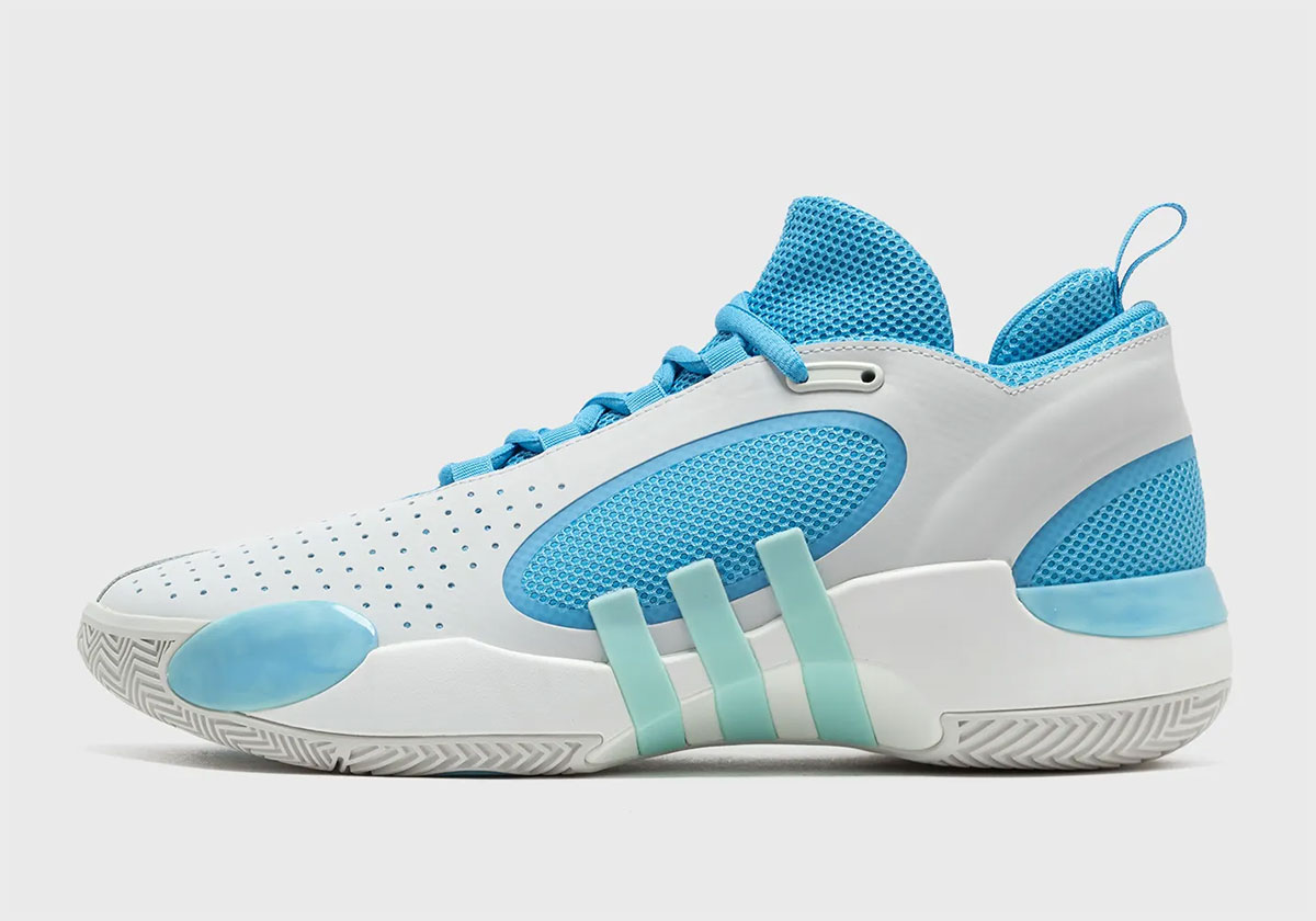 adidas D.O.N. Issue #5 "Semi Blue/Crystal White" IE7798 | SneakerNews.com