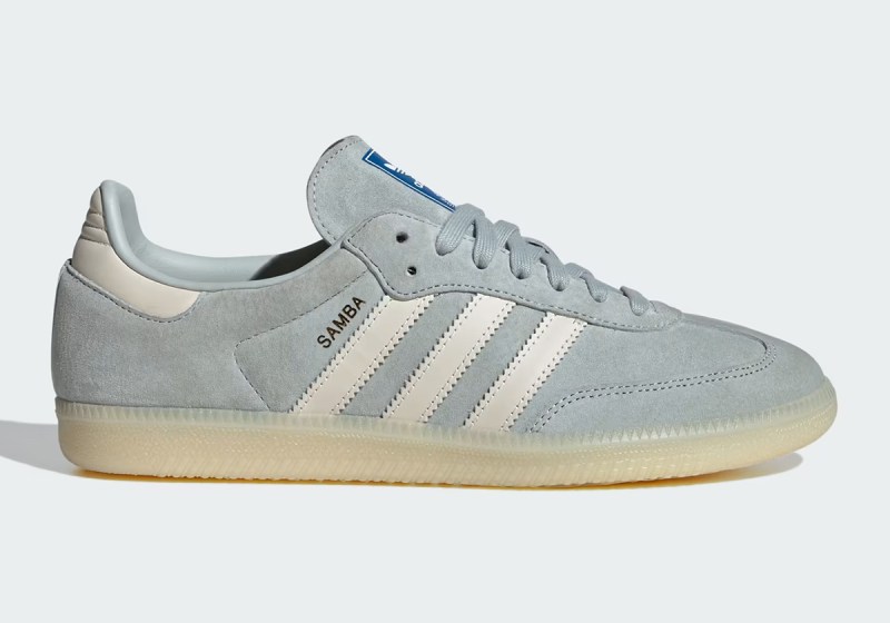 adidas Samba "Wonder Silver" IG6177 | SneakerNews.com
