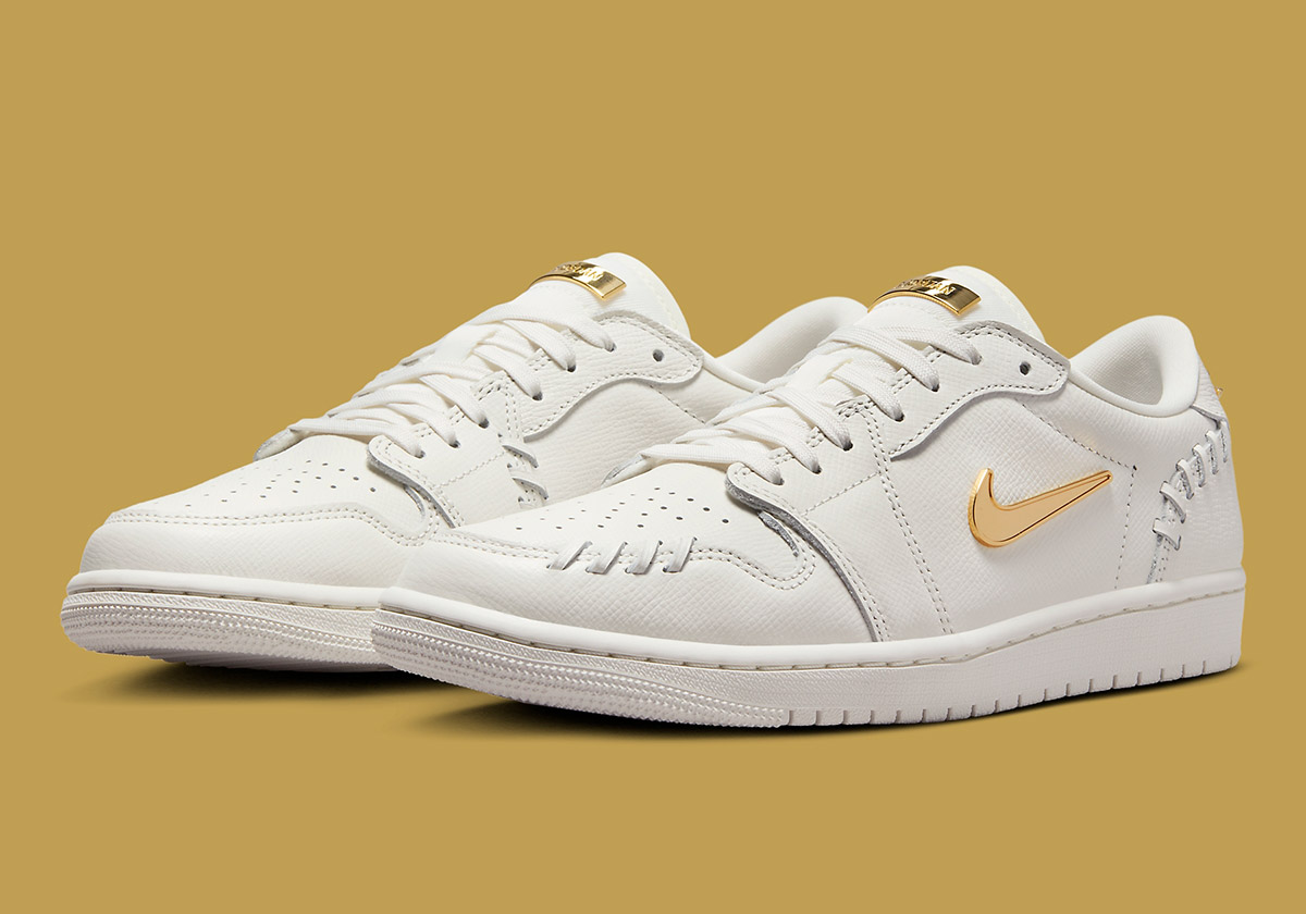 Air Jordan 1 Low Method Of Make "Sail/Gold" FN5032-100 | SneakerNews.com