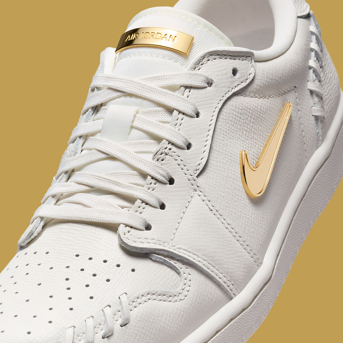 Air Jordan 1 Low Method Of Make "Sail/Gold" FN5032-100 | SneakerNews.com