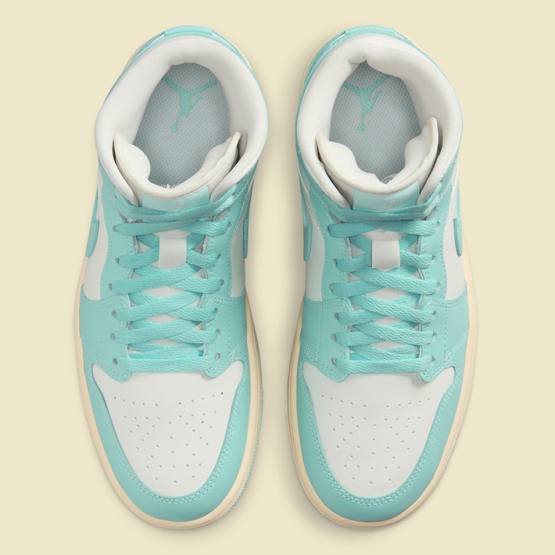 Air Jordan 1 Mid Women's "Sail/Light Dew/Muslin" BQ6472-132 ...