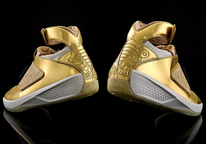 Air Jordan 20 Drake "Gold" PE | SneakerNews.com