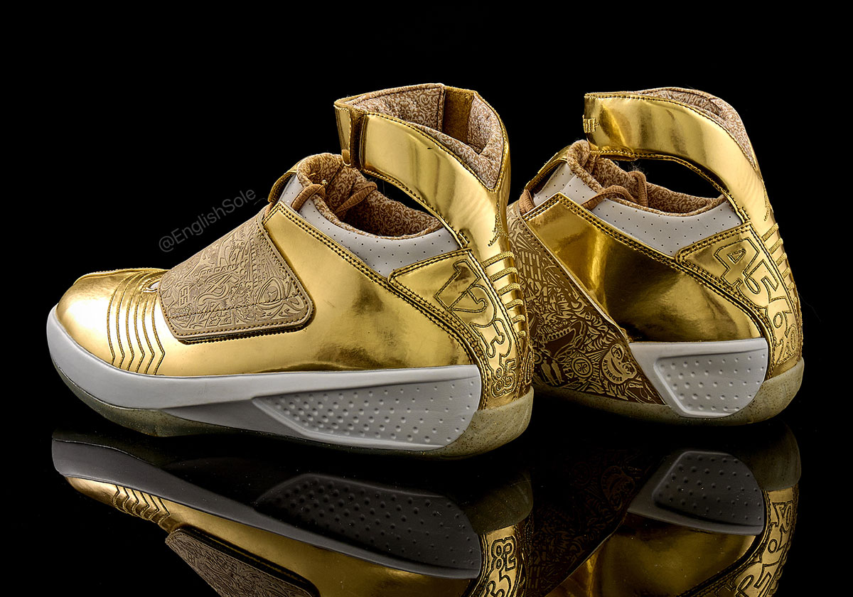 Air Jordan 20 Drake "Gold" PE | SneakerNews.com