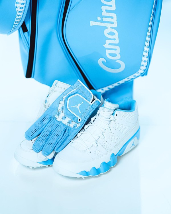 Air Jordan 9 UNC Golf Team | SneakerNews.com