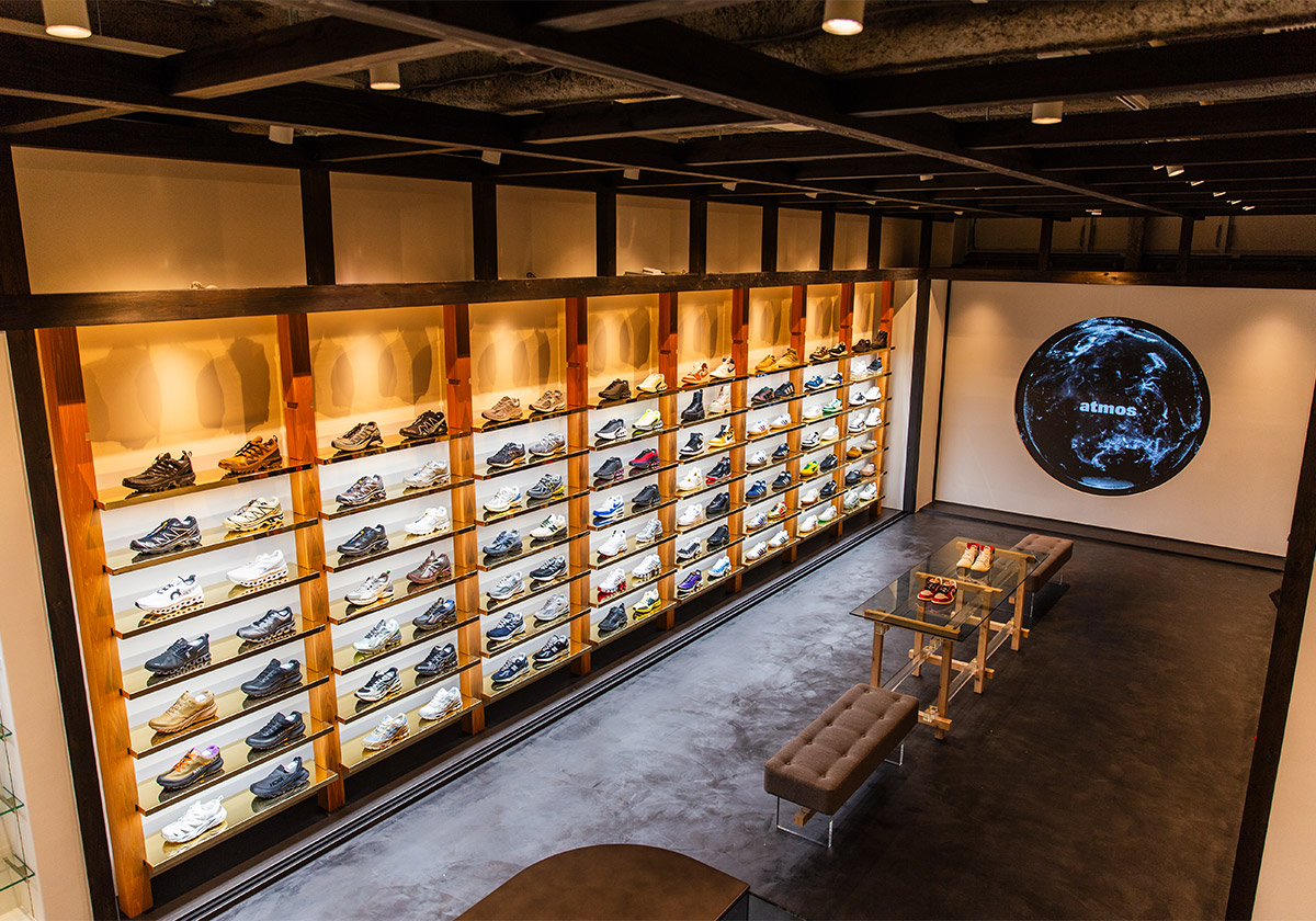 The New "atmos Gold" Concept Store Opens In Japan | SneakerNews.com