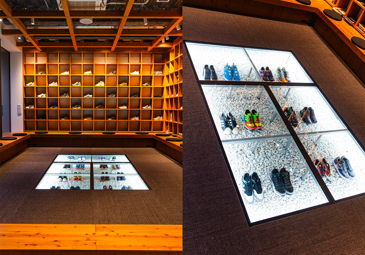 The New "atmos Gold" Concept Store Opens In Japan | SneakerNews.com