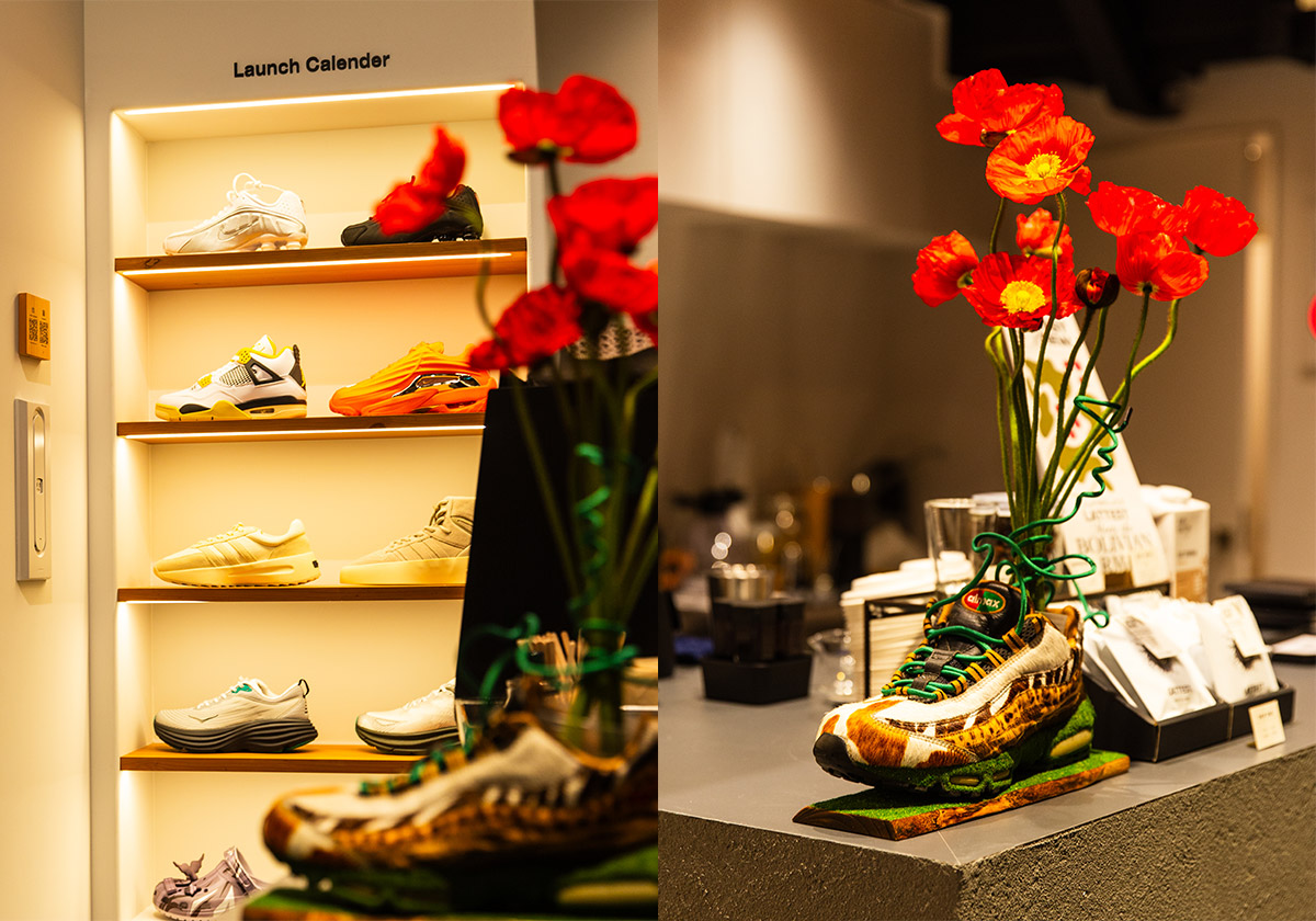 The New "atmos Gold" Concept Store Opens In Japan | SneakerNews.com