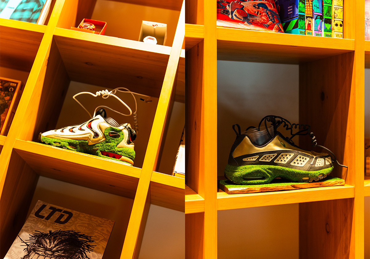 The New "atmos Gold" Concept Store Opens In Japan | SneakerNews.com