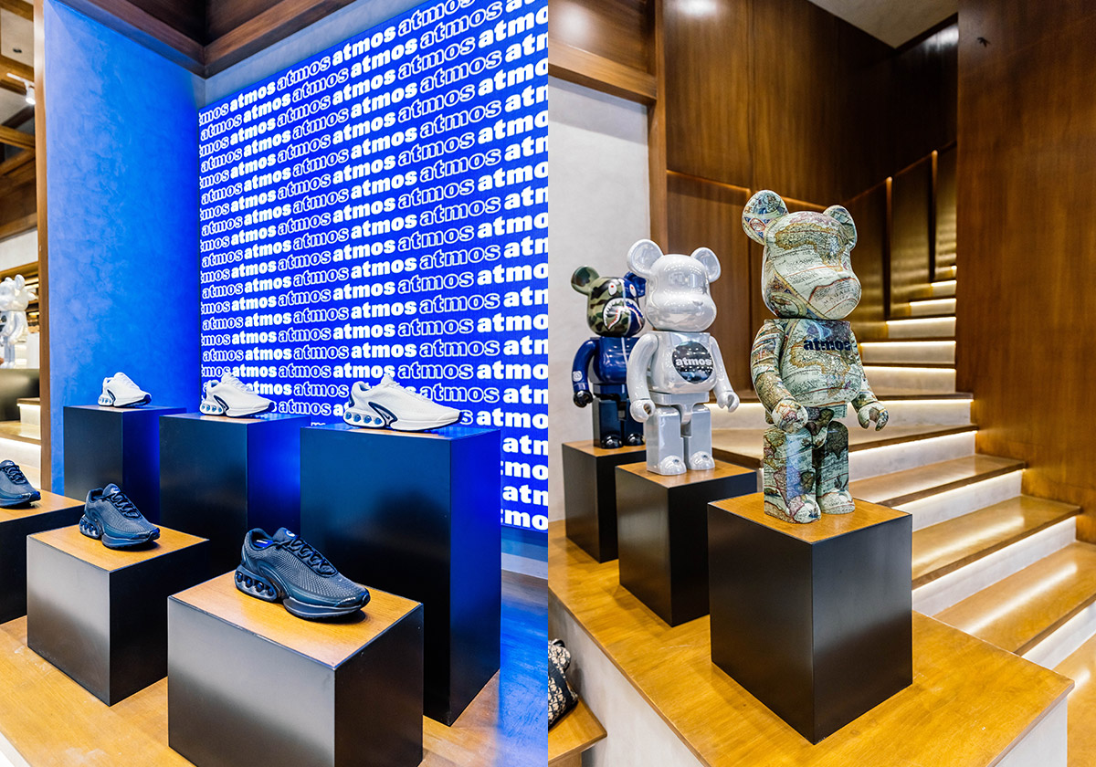 The New "atmos Gold" Concept Store Opens In Japan | SneakerNews.com