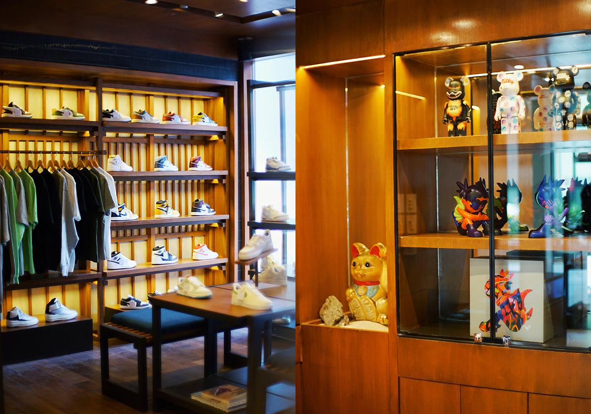 The New "atmos Gold" Concept Store Opens In Japan | SneakerNews.com