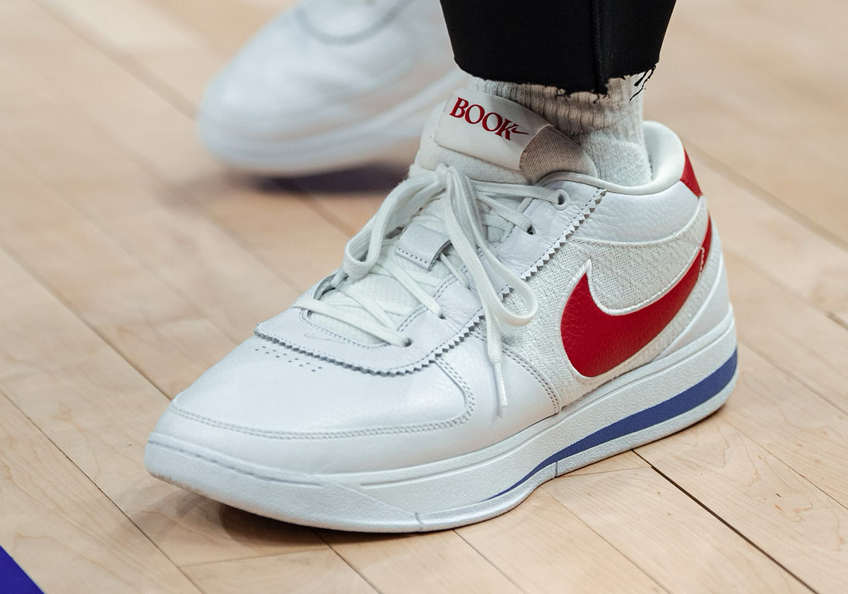 Devin Booker Nike Book 1 "Forrest Gump" PE | SneakerNews.com