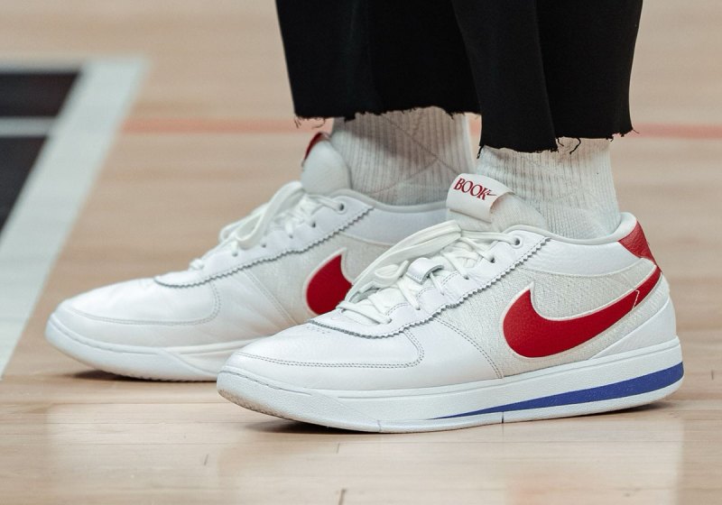 Devin Booker Nike Book 1 "Forrest Gump" PE | SneakerNews.com