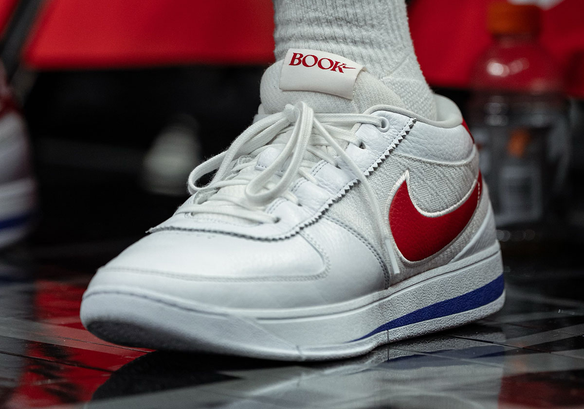 Devin Booker Nike Book 1 "Forrest Gump" PE | SneakerNews.com